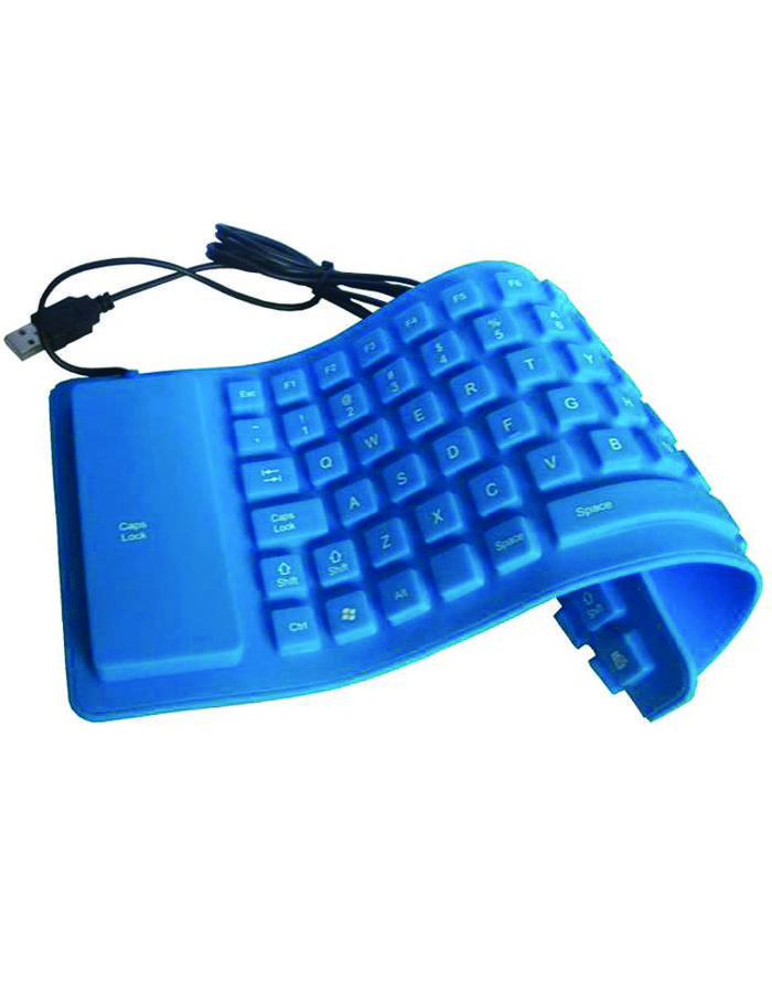 FLEXIBLE | KEYBOARD USB CENTROO FLEXIBLE MINI (COLOURS) - SWALAYAN KOMPUTER