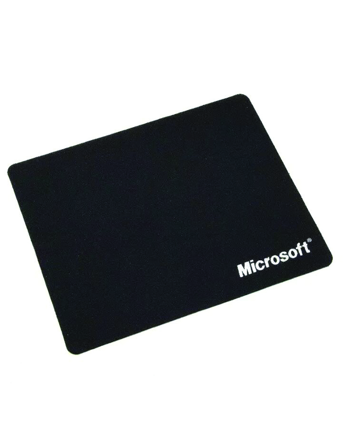 MPM | MOUSE PAD MICROSOFT 22 X 18 CM (LOGO BLACK) - SWALAYAN KOMPUTER