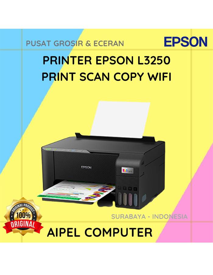 L3250 | PRINTER EPSON L3250 PRINT SCAN COPY WIFI - SWALAYAN KOMPUTER